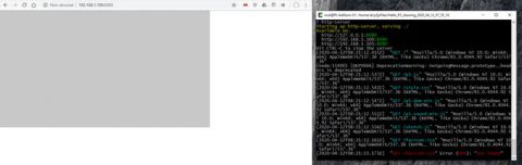 Un Raspberry Pi avec node.js