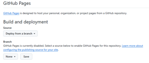 utiliser les pages GitHub